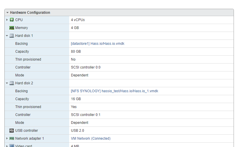 Extend VM with NAS datastore | VMware vSphere