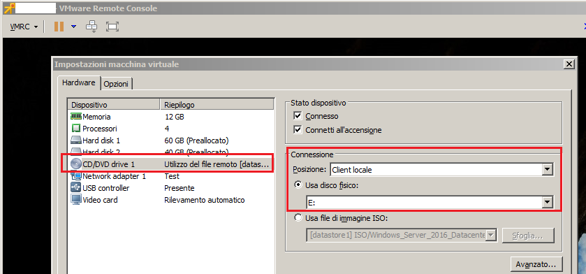 Mounting an ISO-Image with Web Client | VMware vSphere