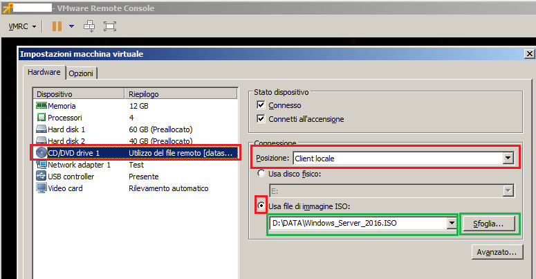 Mounting an ISO-Image with Web Client | VMware vSphere
