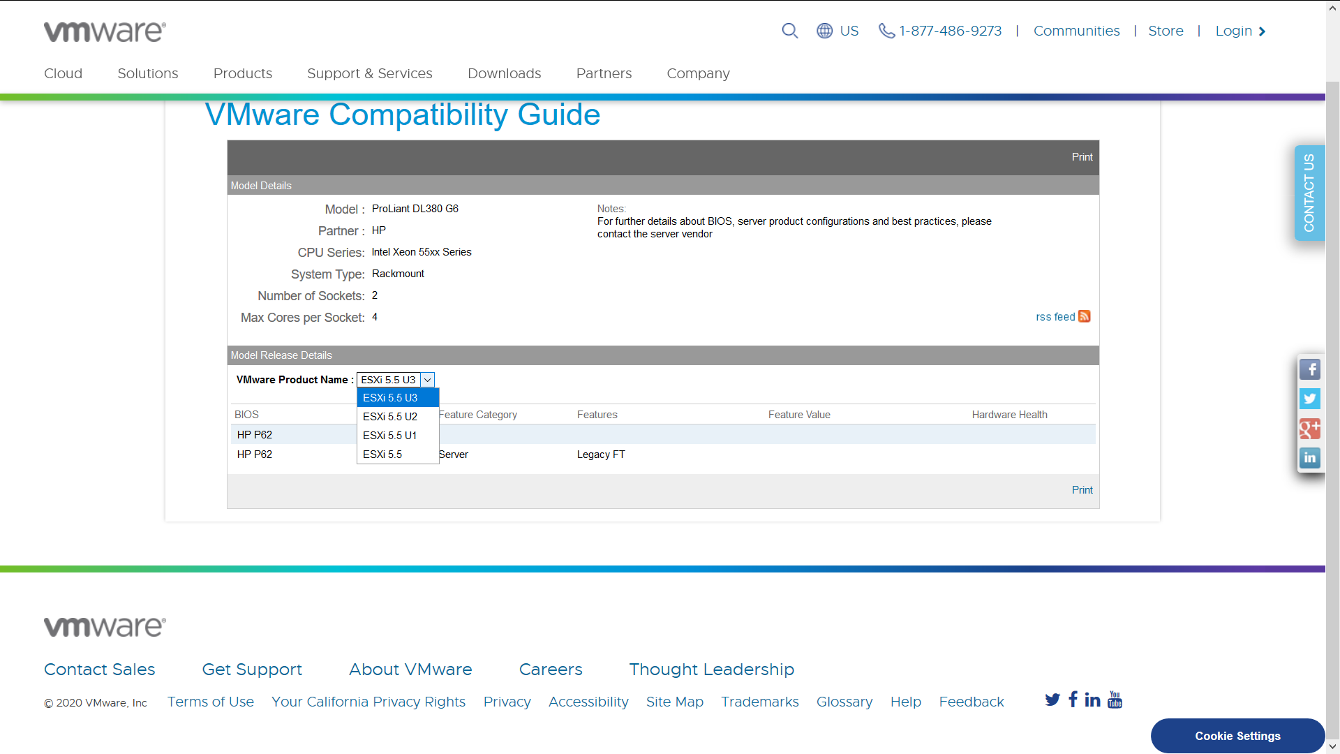 Purple Screen of death when installing a Guest on a DL 380 G6 | VMware ...