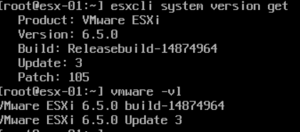 How to verify or confirm installation of a VMware patch | VMware vSphere