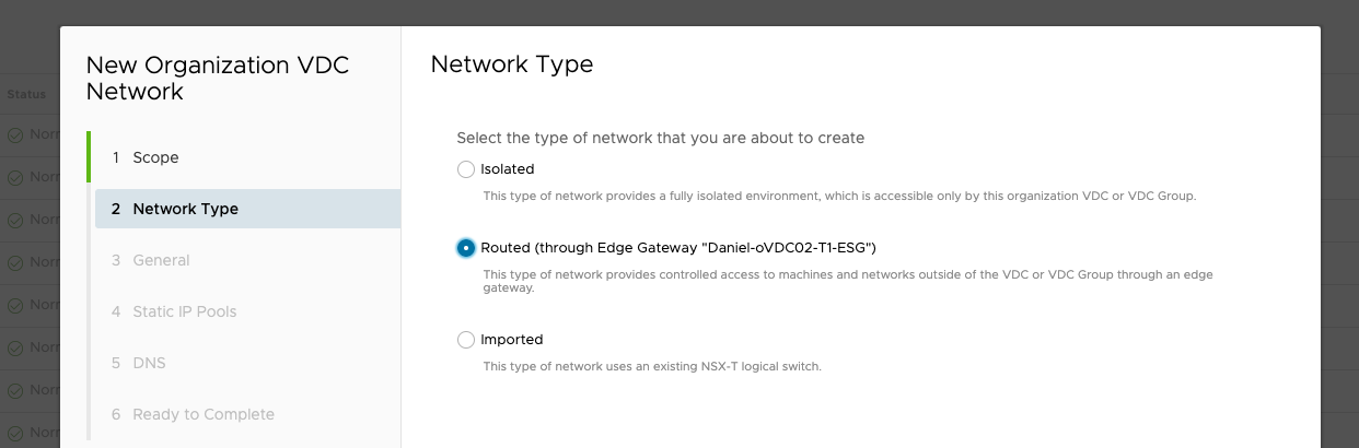 How to share Org VDC Network with the other VDCs on VCD 10? | vCloud