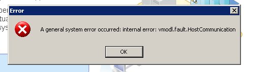 Error Connect Host in Vcenter | VMware vSphere