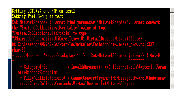 powercli script to create vm from template | PowerCLI