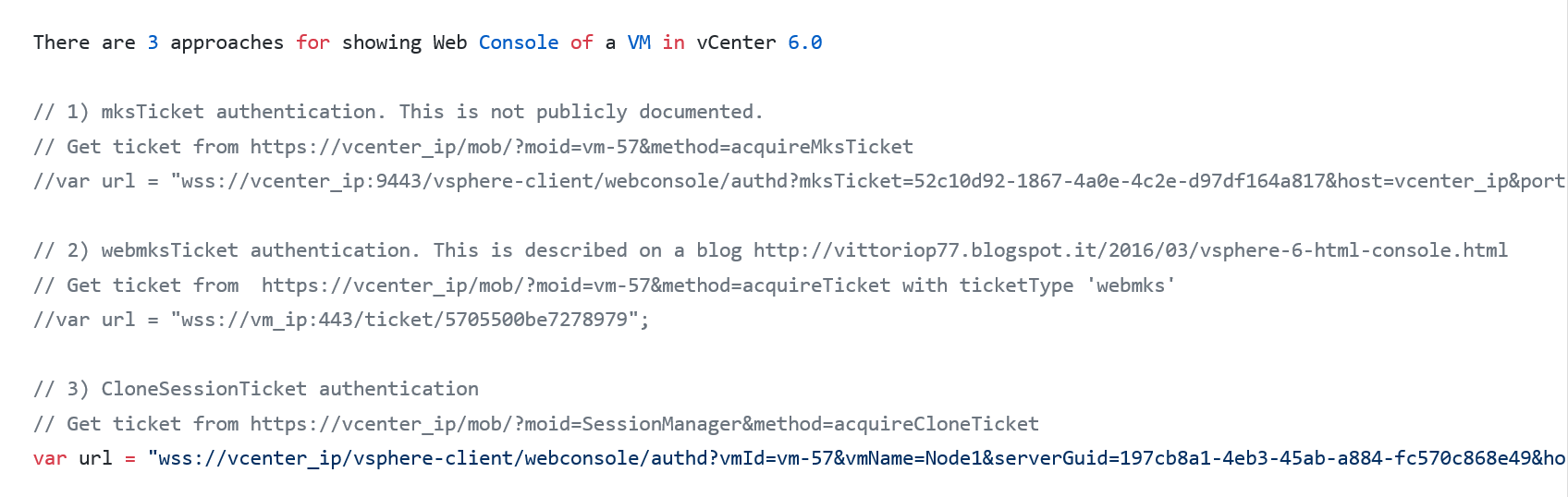 WebSocket handshake: Unexpected response code: 500 | VMware vCloud