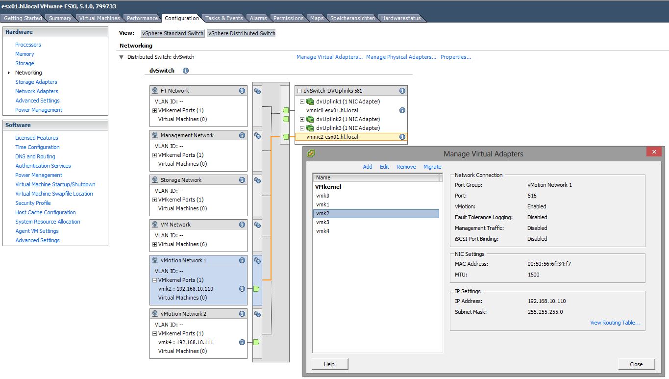 vDs with multi-nic vMotion setup utilizes just one vmnic | VMware vSphere
