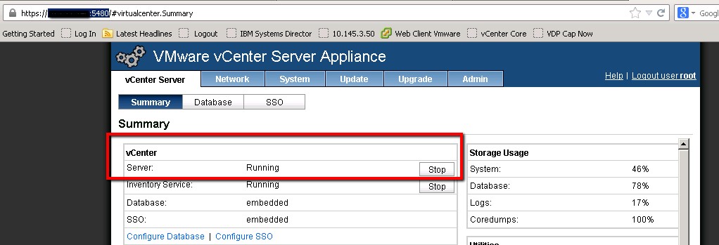 vCenter SSO Failing and no log in not even root | VMware vSphere