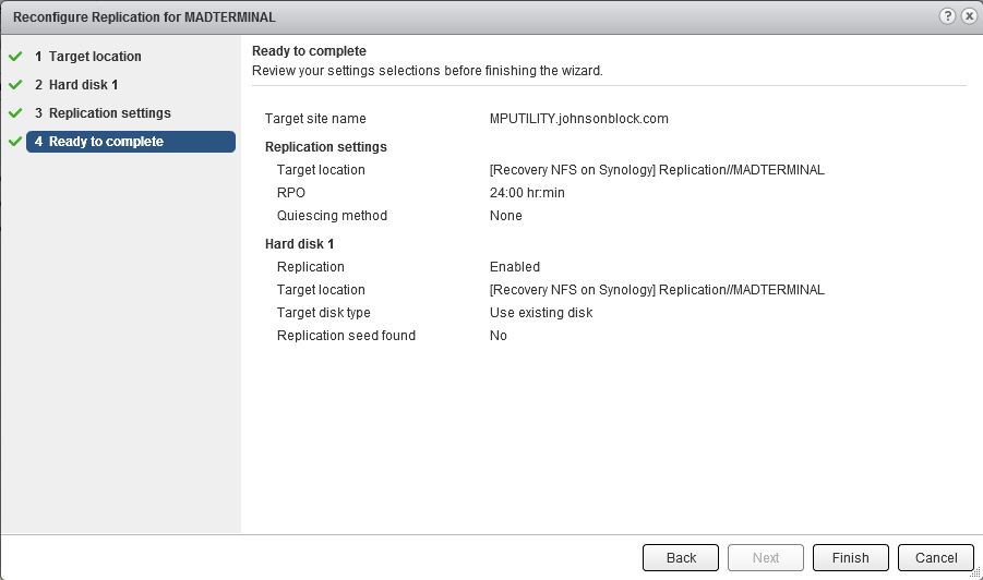 There is a storage issue with datastore path [Path to .vmdk] | vSphere Replication