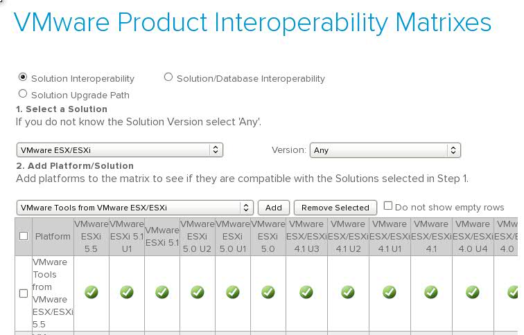 versions and builds of vmware tools and esxi | VMware vSphere