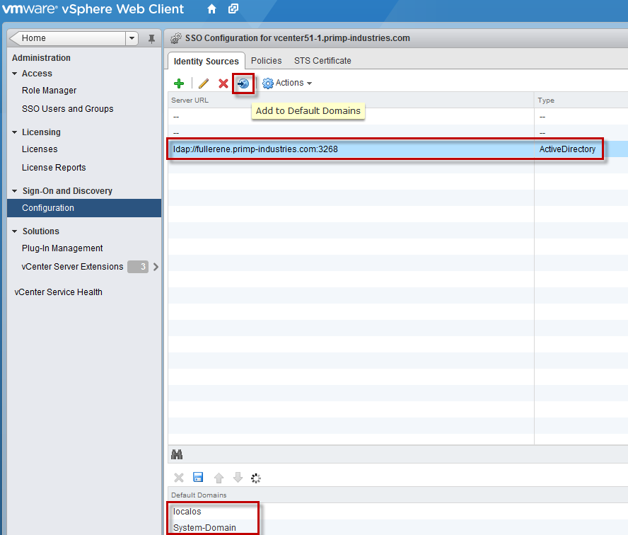 vSphere Web Client shows 0 vCenter server | VMware vSphere