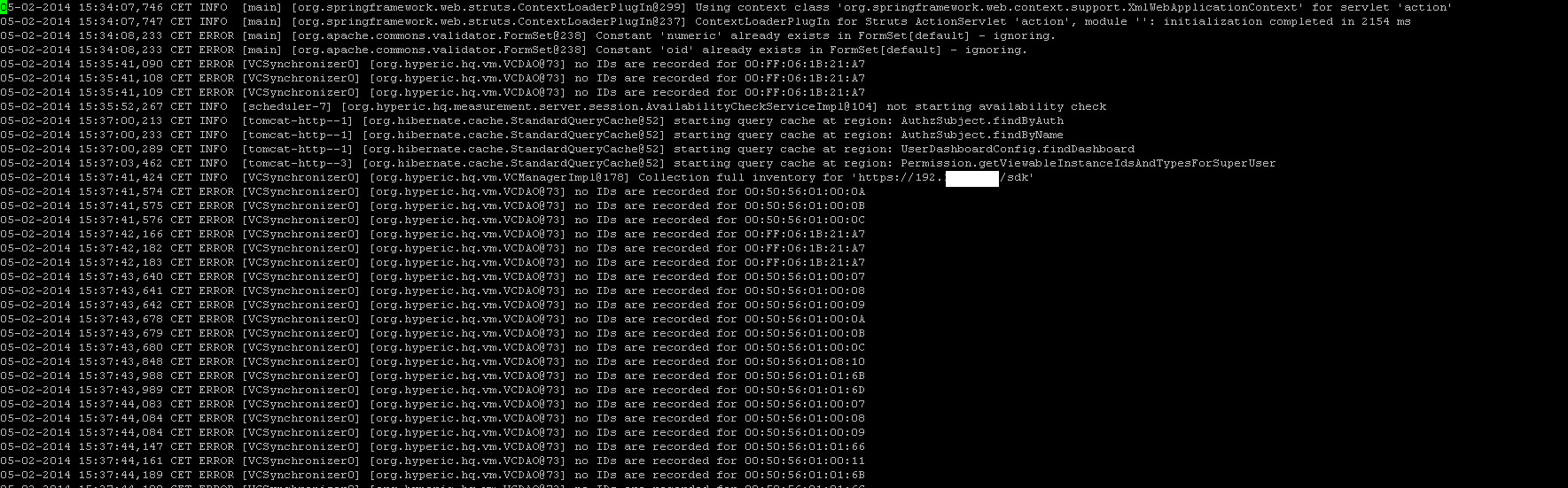 Map vCenter Virtual Machine IDs to vCenter Hyperic Platforms | vCenter