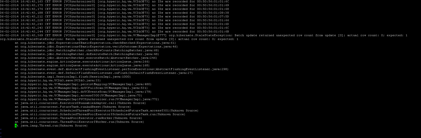 Map vCenter Virtual Machine IDs to vCenter Hyperic Platforms | vCenter