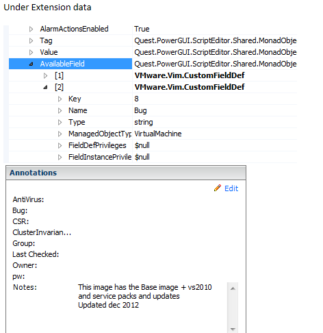 PowerCLI - Getting Custom Attributes | PowerCLI