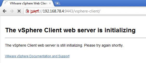 vSphere Web Client access in vCenter Server Appliance | VMware vSphere