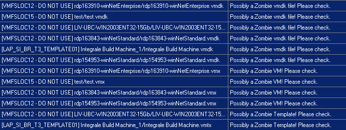 Replicate RVTools Zombie Files results - or better them?? | PowerCLI