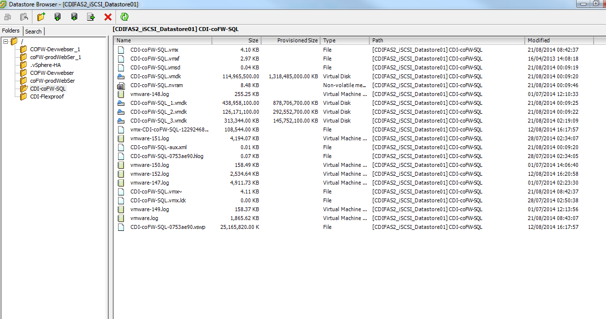 Reclaim Disk Space | VMware vSphere