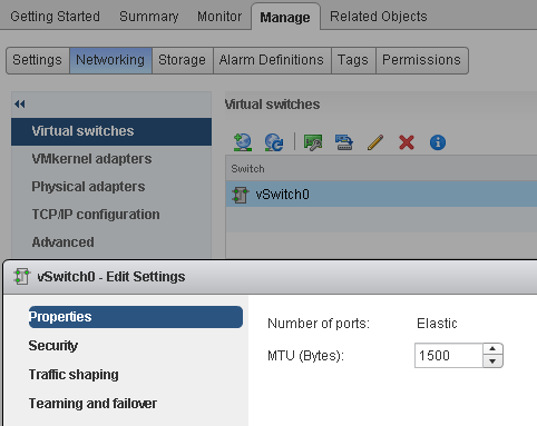 Do I need change MTU value？ | VMware vSphere