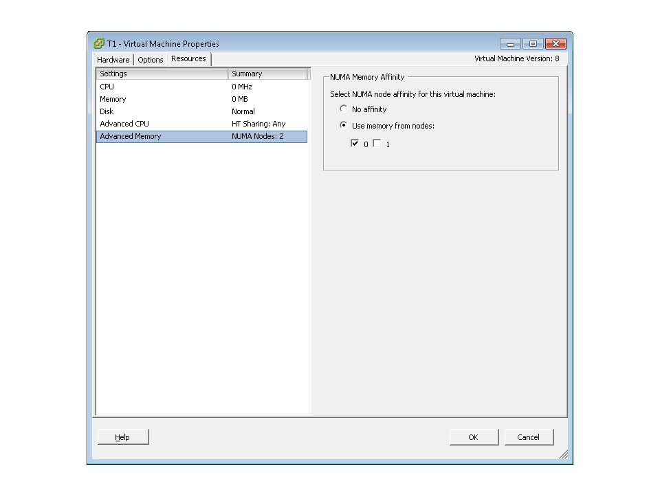 Numa Memory Affinity Allocation Esxi