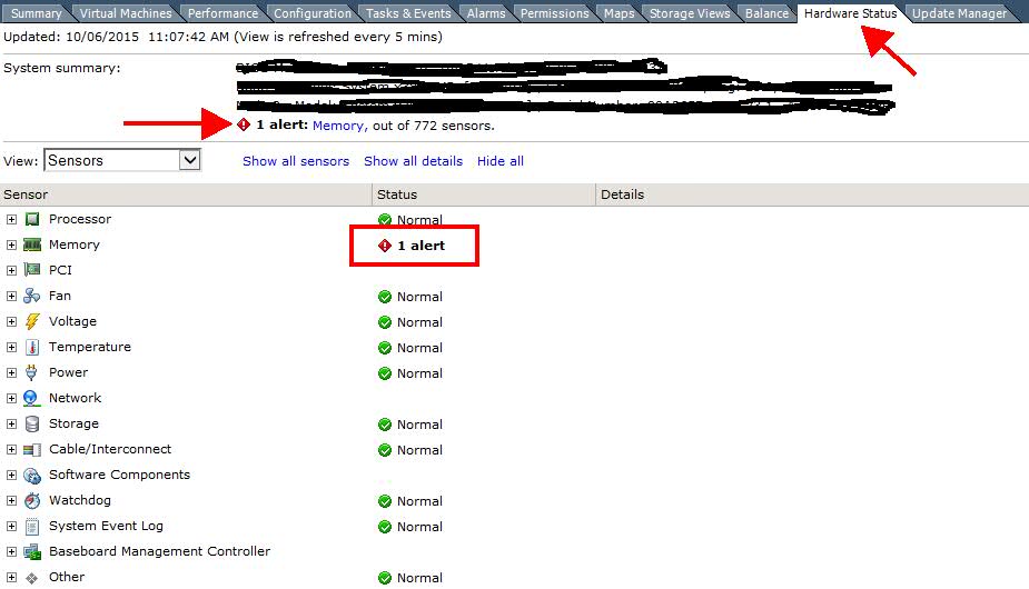 checking esxi hardware for problems using powercli | PowerCLI