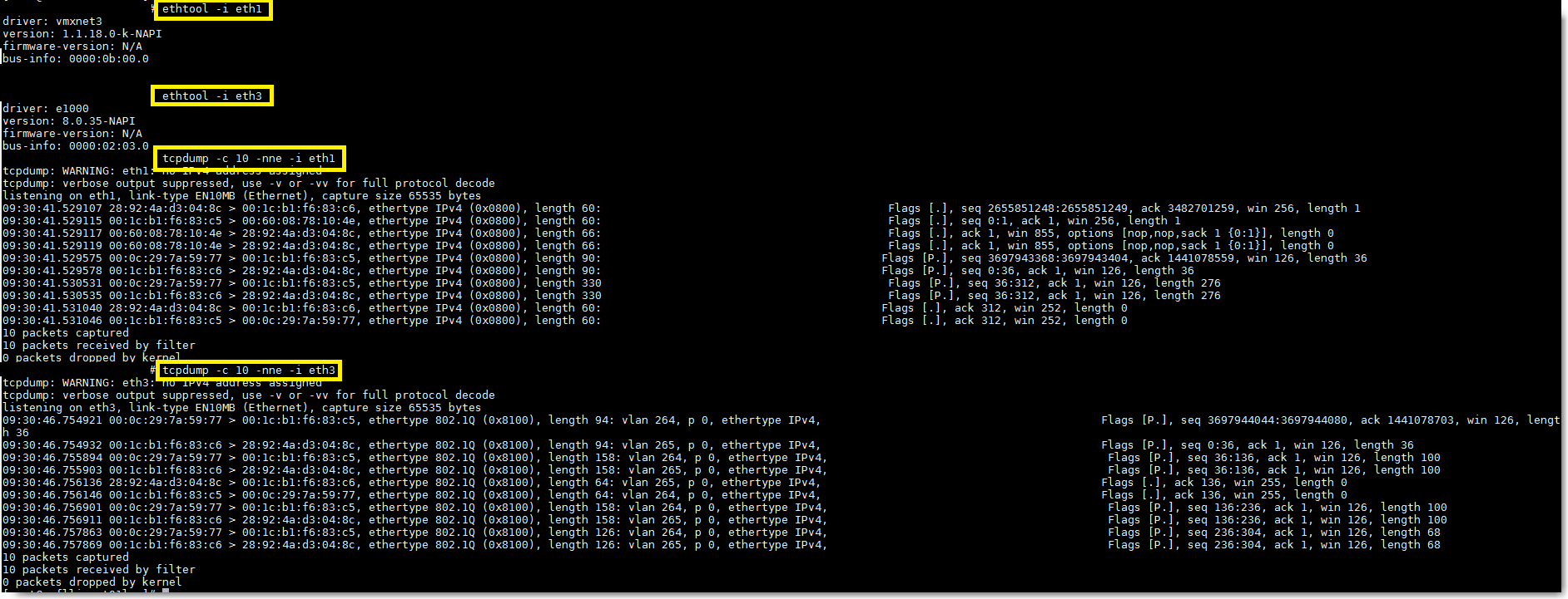 Vmxnet3 Driver Stripping Vlan Tags Vsphere Hypervisor