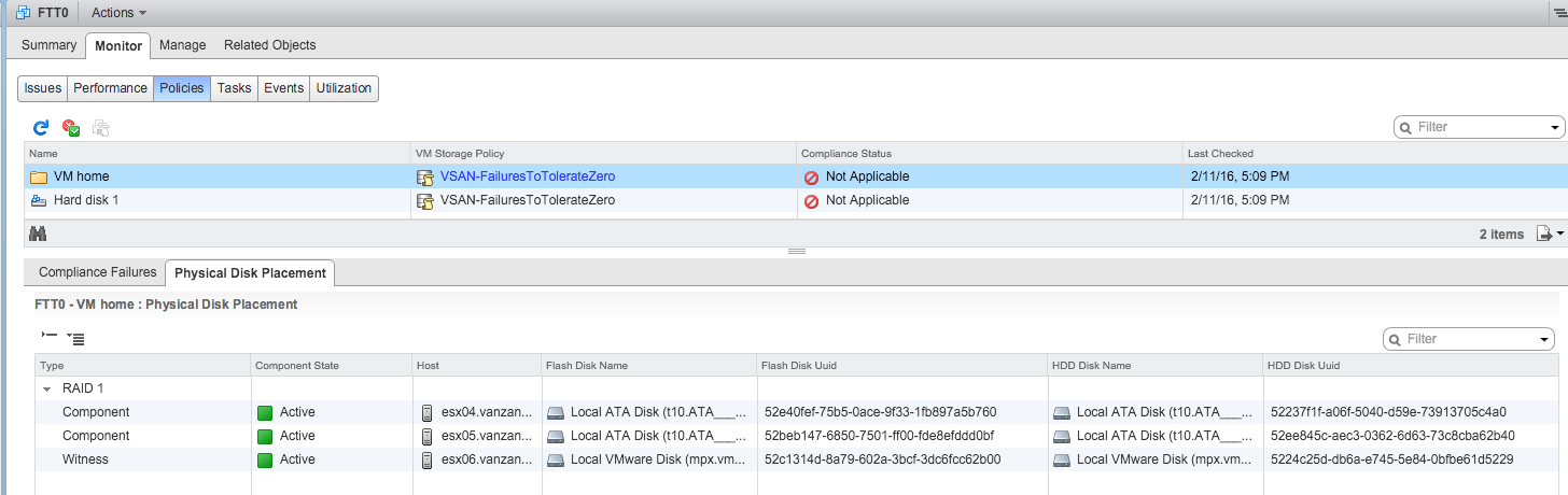 VSAN Data health always showing issues | vSAN1