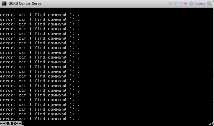 Converted Centos VM error | VMware vSphere