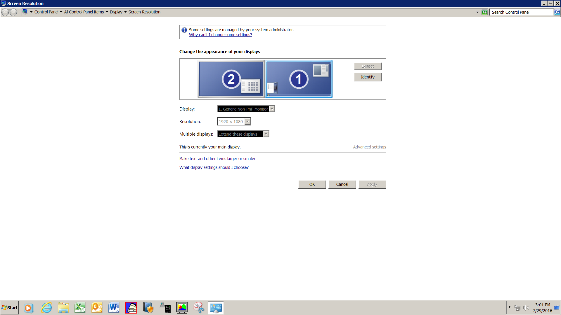 How to change multiple monitor layout | VMware vSphere