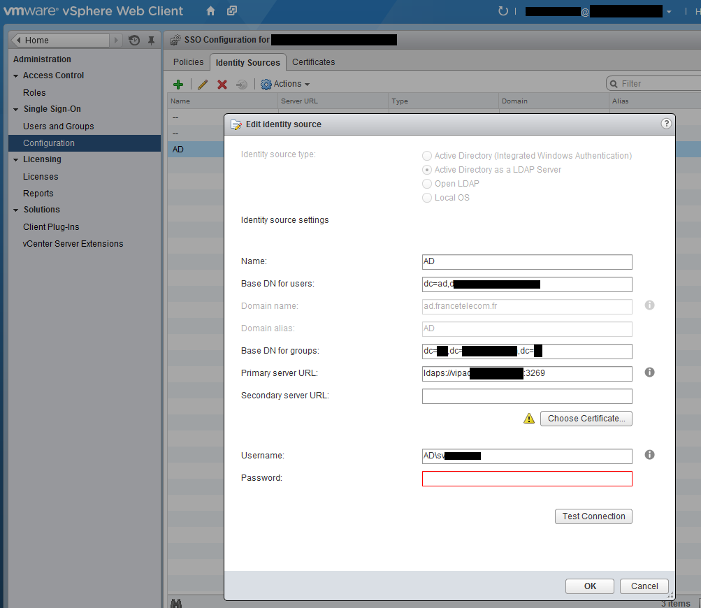 Get SSO Config inromation with PowerCLI | PowerCLI