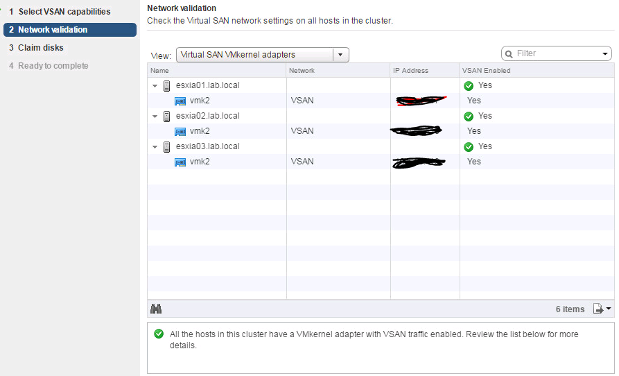 VSAN Streched Cluster on nested host | vSAN1