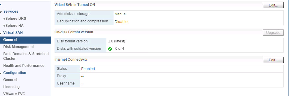 VSAN Streched Cluster on nested host | vSAN1