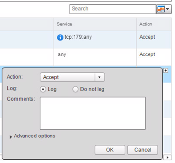 About NSX Edge services gateway (ESG) Firewall | VMware NSX