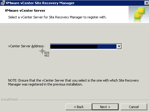 Failed to validate Site Recovery Manager compatibility with vCenter Server - error during SRM 6 ...