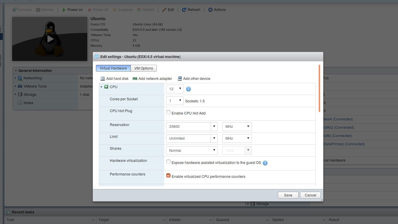 Module 'CPUID' power on failed. The virtual machine cannot be powered ...