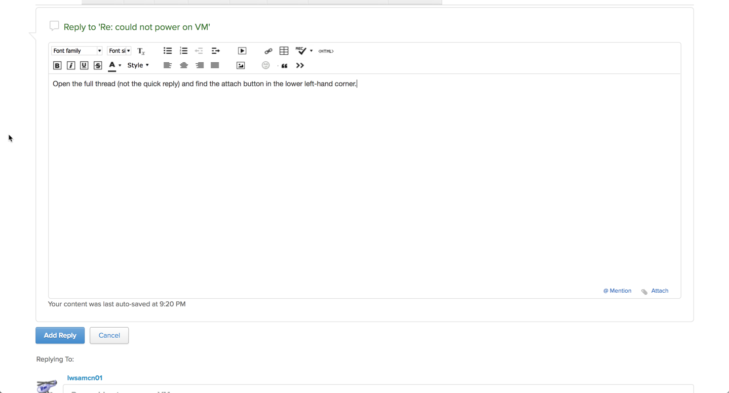 could not power on VM | VMware vSphere