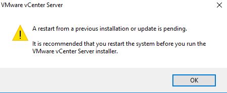 VSphere installation on window 10 with VM Workstation 14.0.0 | VMware ...