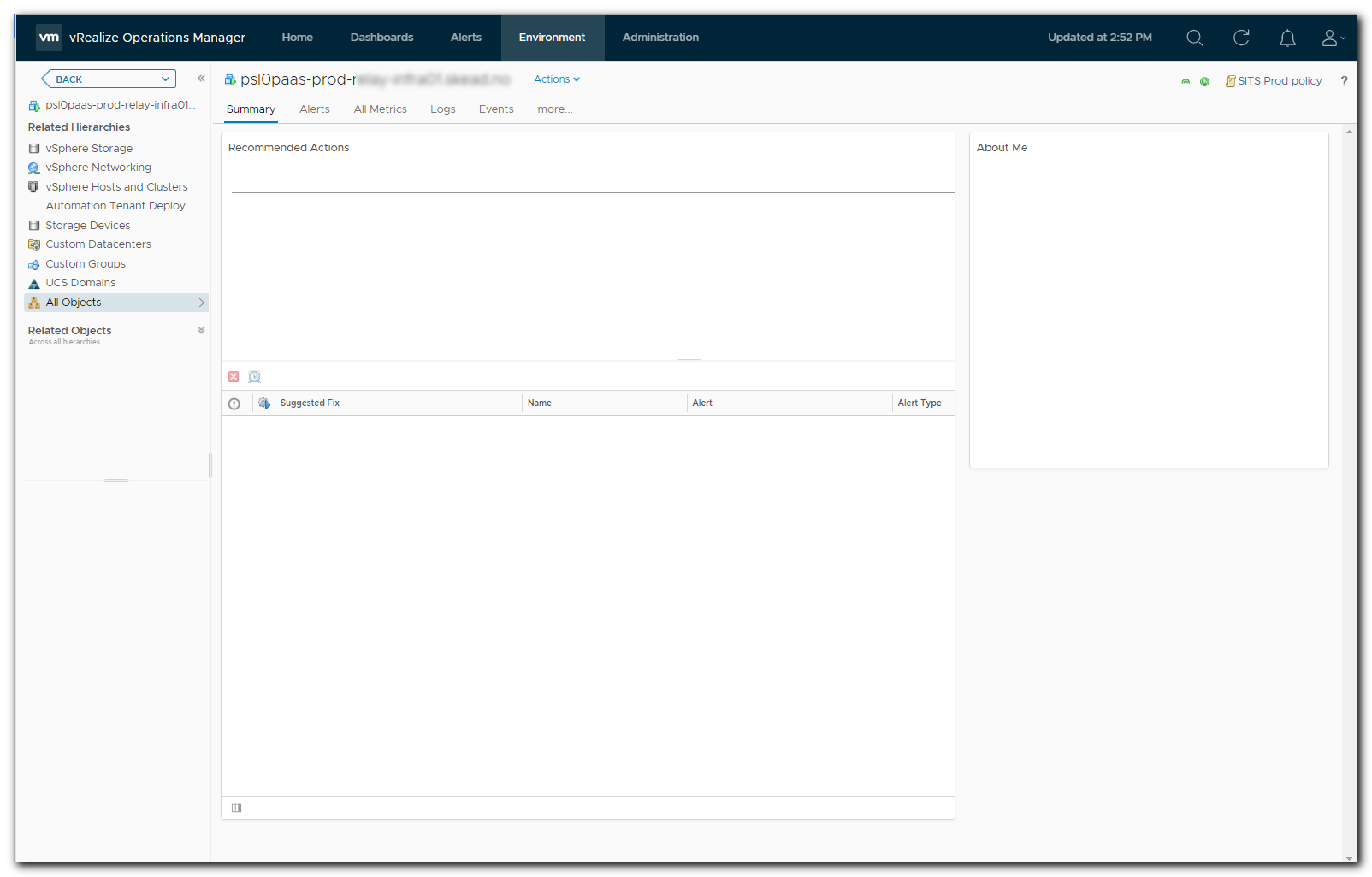 Missing and empty widgets in OOTB dashboards using Clarity GUI | VMware ...