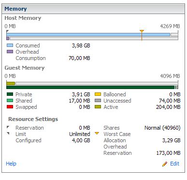 Consumed Host Memory vs Active Guest Memory | VMware vSphere