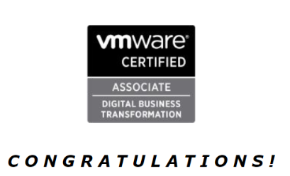 VCA-DBT will be my first Certification | VCTA: VMware Certified Technical Associate
