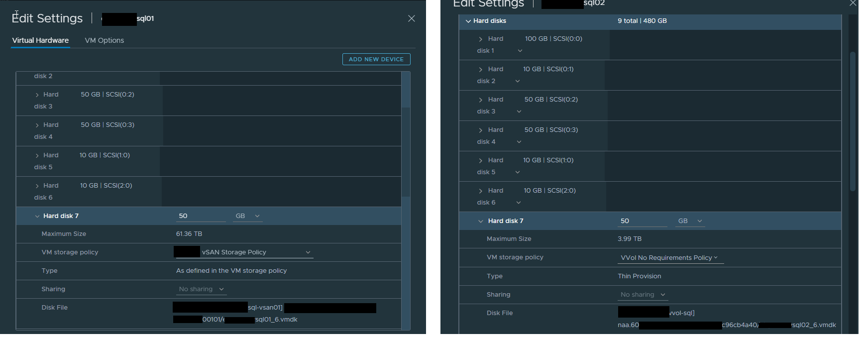 Deploying SQL Server cluster Always On without using Shared disks, physical RDM and SCSI bus ...