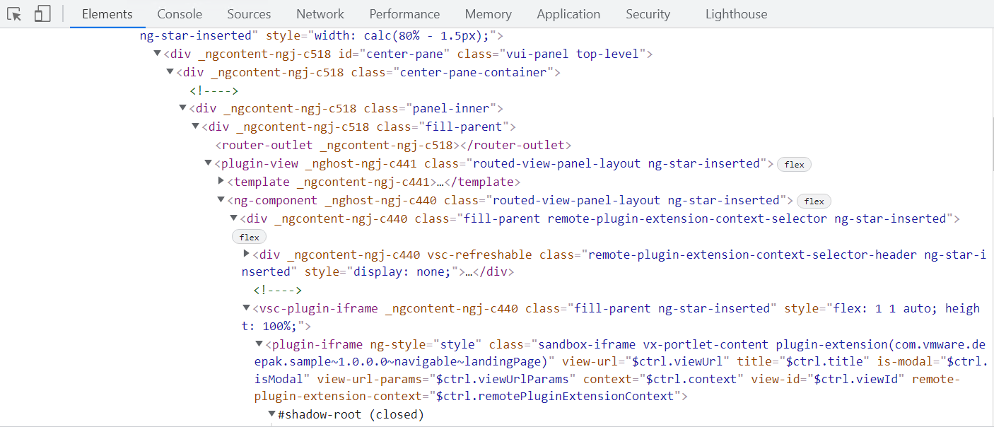 Shadow-root blocking ui automation for remote vCenter plugin. | VMware ... Shadow-root blocking ui automation for remote vCenter plugin. | VMware ...