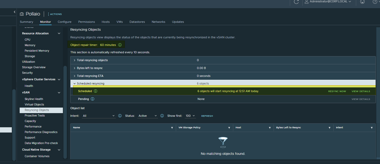 What happen when cache-tier or capacity-tier fail | vSAN1