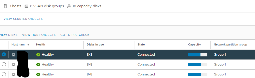 vSAN cluster : Slack space for 3-Node - need help | vSAN1