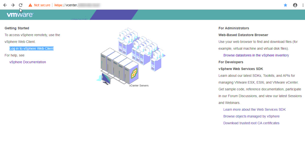 503 Service Unavailable when accessing Vcenter. | VMware vSphere