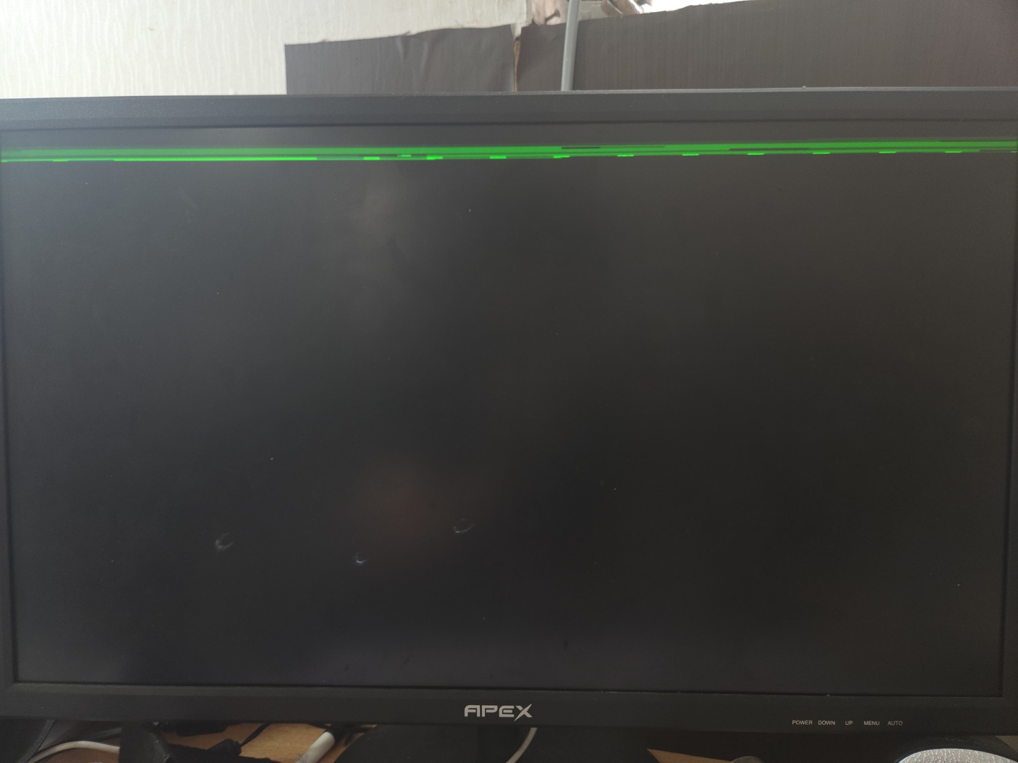 pink screen , green line | VMware vSphere
