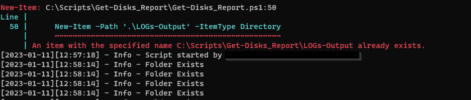 Need Asistance To Validate Folder Creation Automation