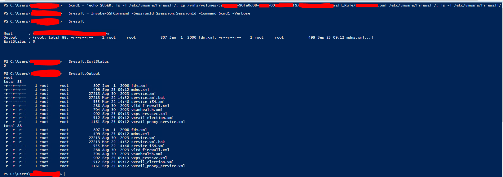 Copy files to esxi host | PowerCLI