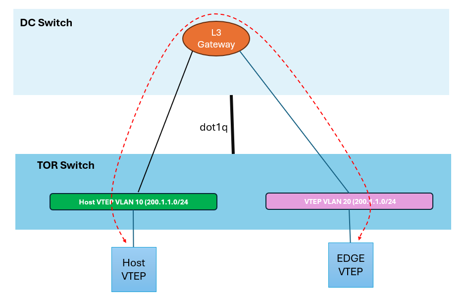 NSX - Seperate Edge & Host VTEP VLAN | VMware NSX