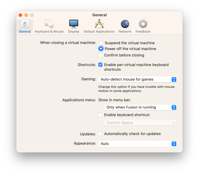 Keyboard shortcuts in macOS guest not working in Fusion 13.5.0 | Fusion