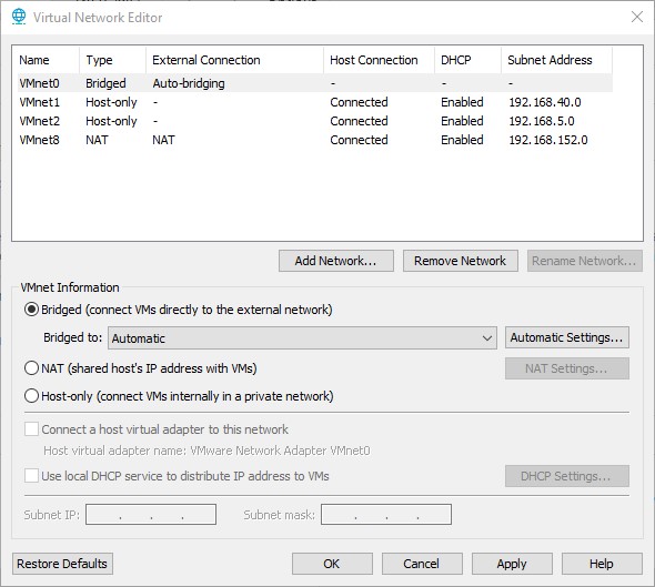 internet not working in virtual machines problem set 1 of experiments ...