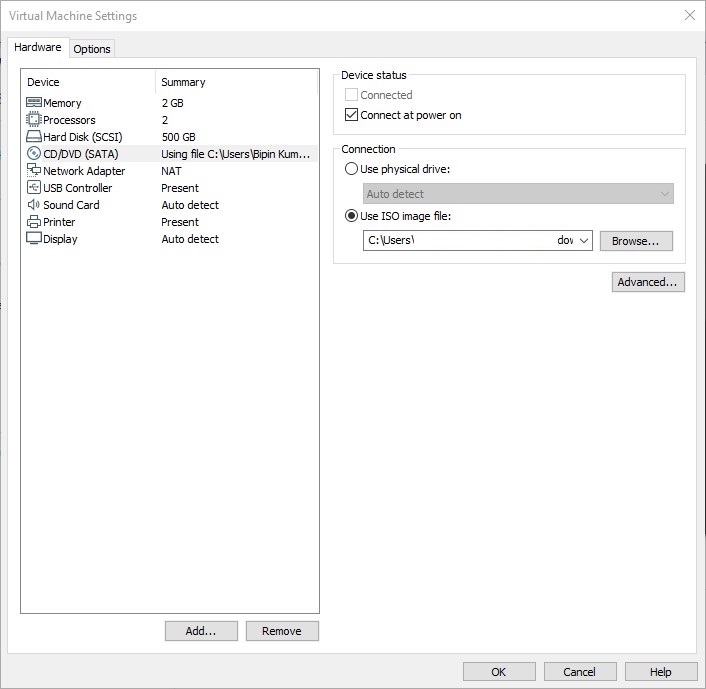 how to boot with USB a vmware virtual machine | VMware Workstation